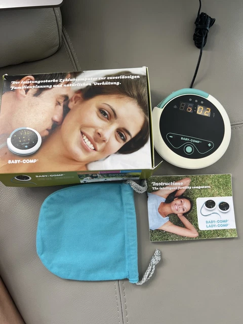 BABY COMP LADY Comp Fertility Monitor Thermometer Computer Natural ...