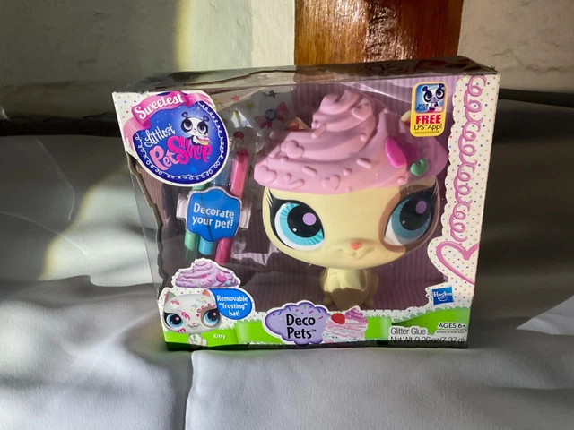 BRAND NEW ULTRA RARE! Cat Sweetest Littlest Pet Shop Kitty Deco Pet ...
