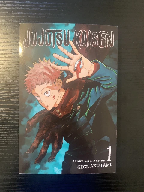 JUJUTSU KAISEN VOL. 1 English Manga by Gege Akutami *VERY FINE* *ONLY 1 ...