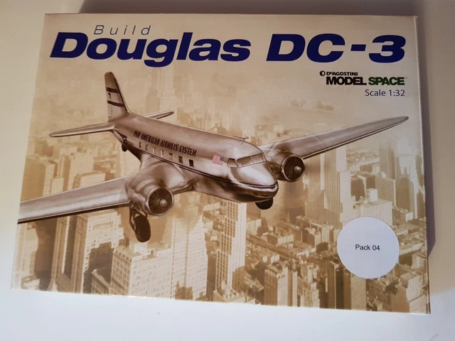 DEAGOSTINI MODEL SPACE - BUILD THE DOUGLAS DC-3 - PACK 4 - 1:32 - New ...
