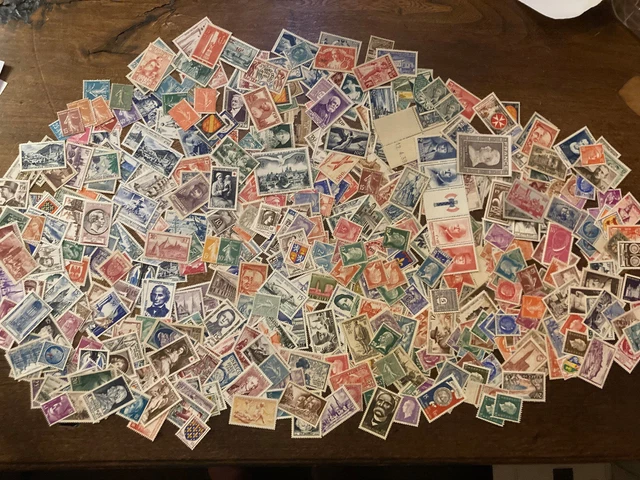 FRANCE BEAU LOT 575 Timbres Neufs X Avant 1960 Beg Bonne Valeur EUR 1 ...