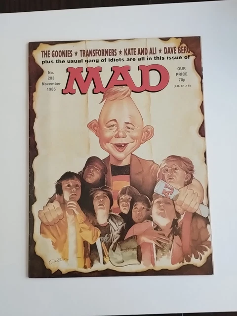 MAD MAGAZINE UK No 283 Vintage The Goonies Transformers 1985 £10.77 ...