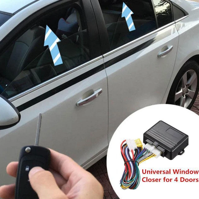 UNIVERSAL AUTOMATIC 4-DOOR Car Window Closer Module Auto Security ...