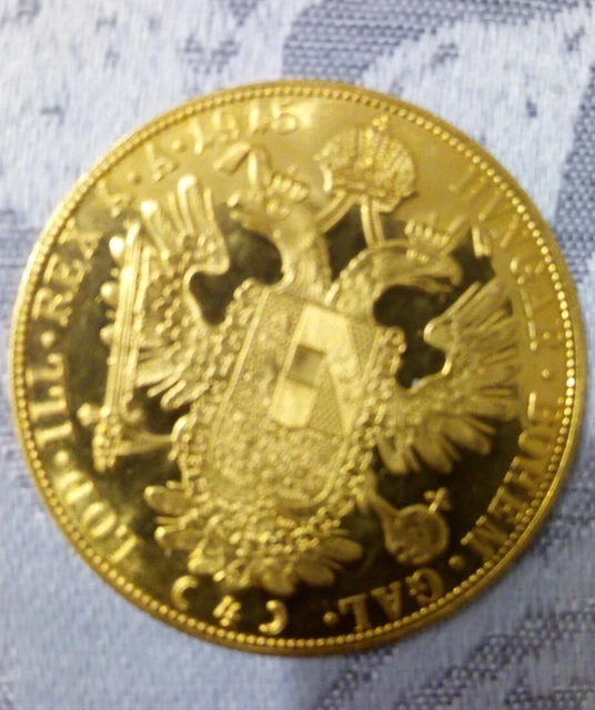 4 DUCAT AUSTRIAN Emperor Franz Joseph Gold Coin (Rare, Authentic) £980. ...
