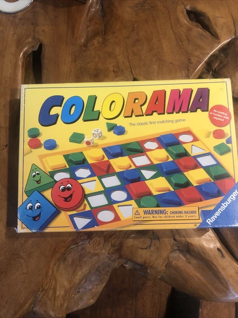 RARE COLORAMA CLASSIC First Matching Board Game Kids Ravensburger ...