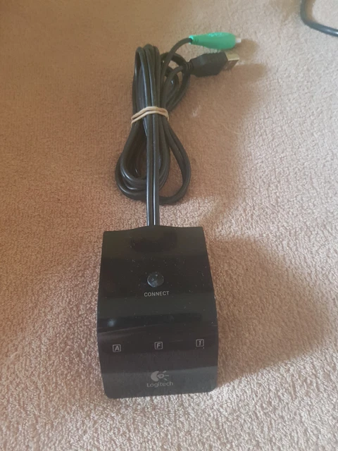 LOGITECH 831511-0000 M/N: C-BT44 USB PS/2 kabelloser Tastatur- und ...