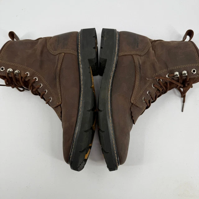CODY JAMES LACE Up Square Toe Kiltie Boot Mens 11D Brown Waterproof ...