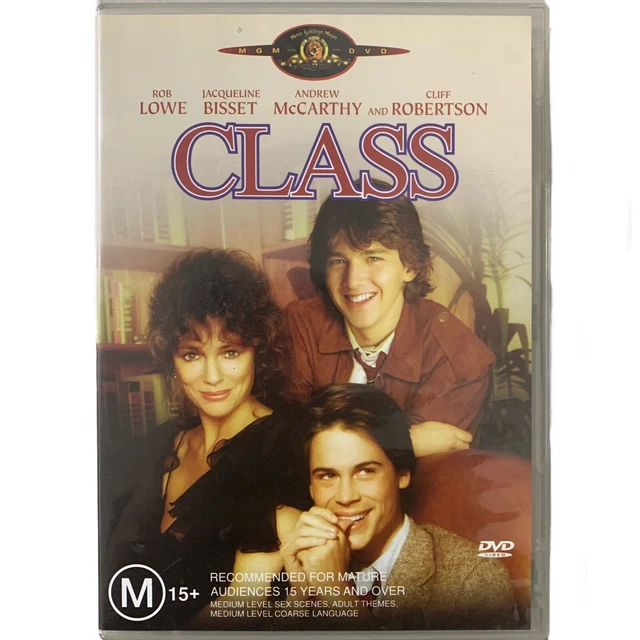CLASS MOVIE DVD 1983 Jacqueline Bisset Rob Lowe Andrew McCarthy Region ...