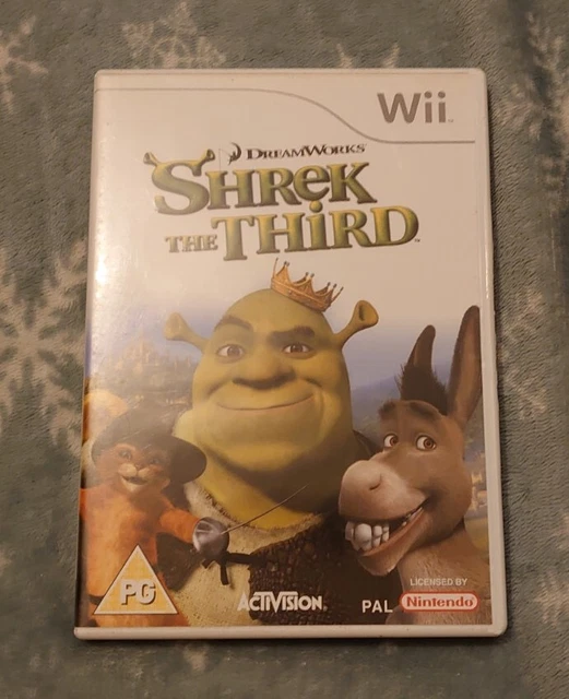 NINTENDO WII GAME DreamWorks Shrek The Third PAL £3.49 - PicClick UK