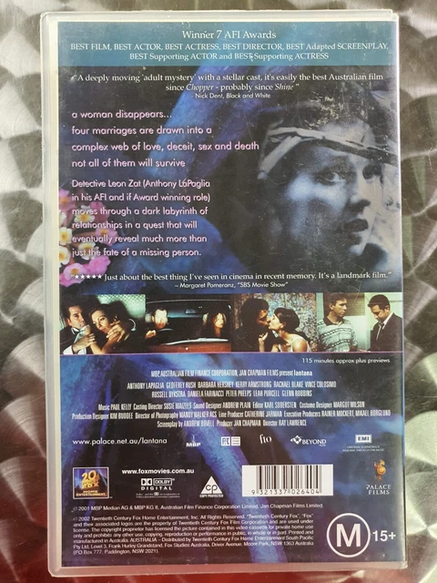 LANTANA - AUSTRALIAN VHS Movie - Video Tape - Big Box Ex Rental £3.55 - PicClick UK