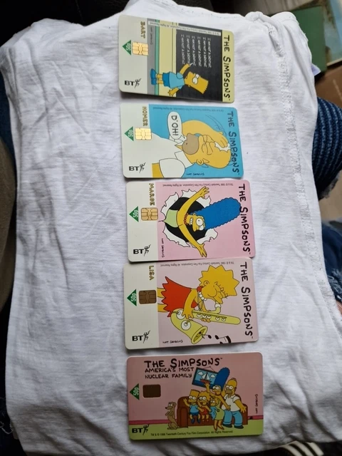 CARTES TÉLÉPHONIQUES THE Simpson Bt EUR 11,85 - PicClick FR