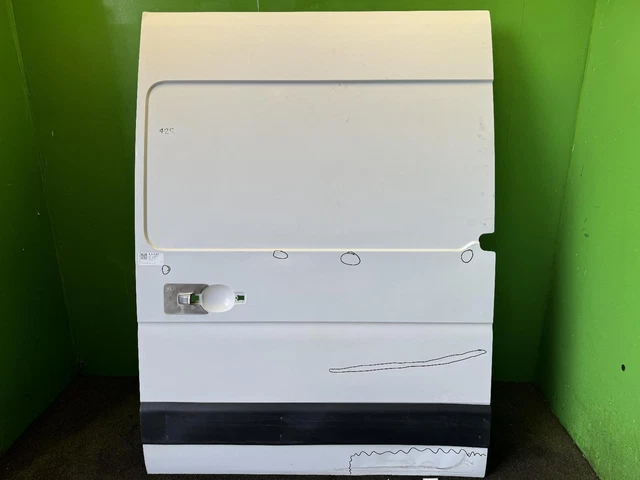 RENAULT MASTER MOVANO B Side Load Door Mk3 Left 10-22 White damaged £ ...