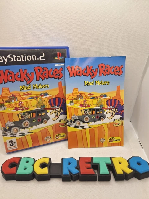 WACKY RACES MAD Motors (PS2 Game) PlayStation With Manual But Scratches ...