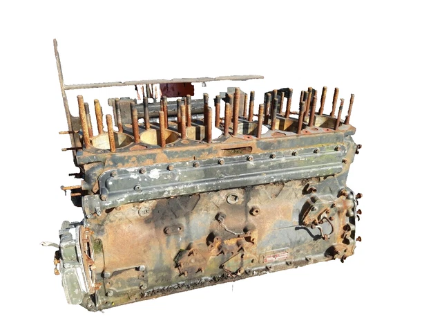 LEYLAND TIGER CONSTRUCTOR Olympian 680 Tl11 Engine Cylinder Block ...