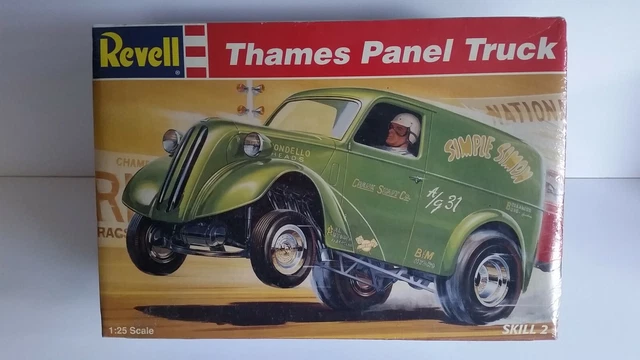 REVELL THAMES FORDSON anglia simple simon gasser hotrod plastic model ...