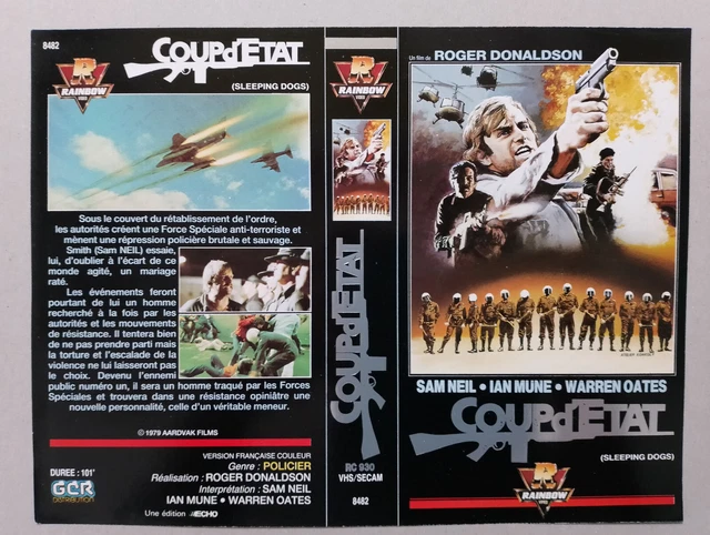 JAQUETTE VHS - Coup D'etat - Vhs Sleeve EUR 5,00 - PicClick FR