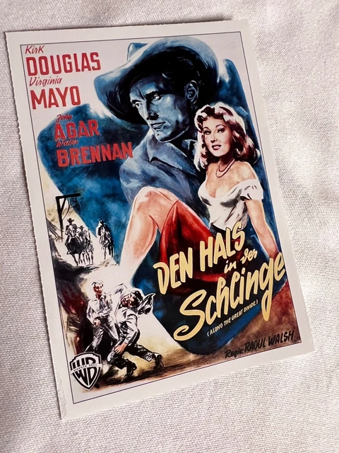 DEN HALS IN der Schlinge * 1951 * Western * deutsch * Kirk Douglas EUR 13,49 - PicClick DE