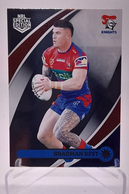 2024 NRL SPECIAL Edition Best & Less Silver SP09 Bradman Best Newcastle ...