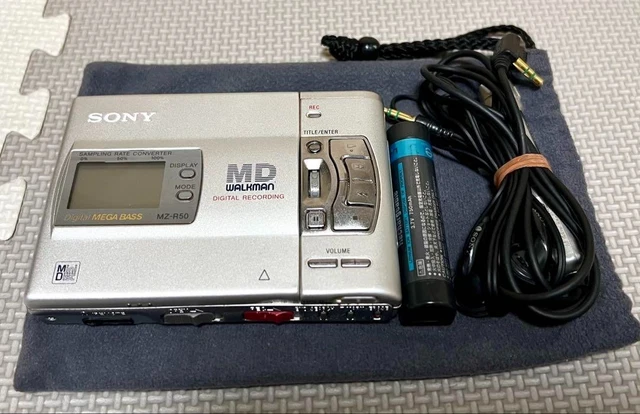 SONY MZ-R50 MD Walkman Portable MiniDisc Recorder Player - For Parts ...