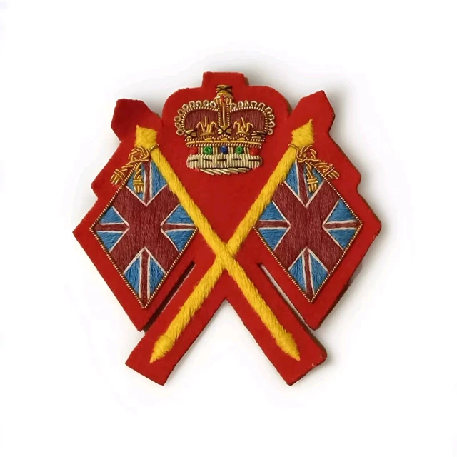 BRITISH ARMY RECRUITING Sergeant No.1, Mess Dress Badge £9.56 - PicClick UK