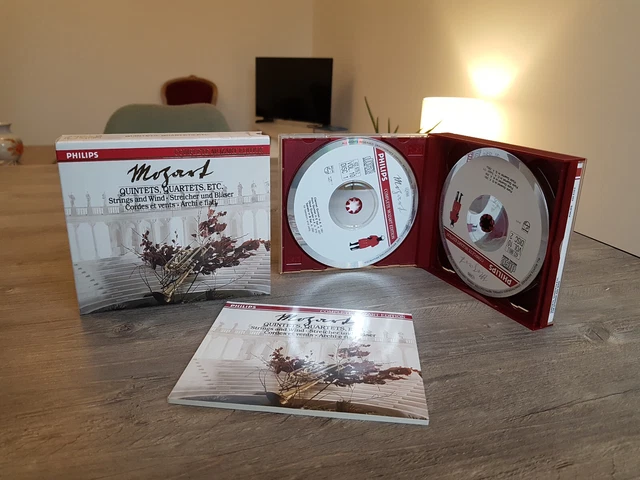 MOZART INTÉGRALE QUINTETS Quartets Etc... Mozart Edition 3 cds EUR 12,90 - PicClick FR
