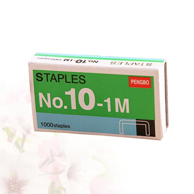 10 BOXES BASIC Staples Carbon Steel Staples Staples £13.55 - PicClick UK