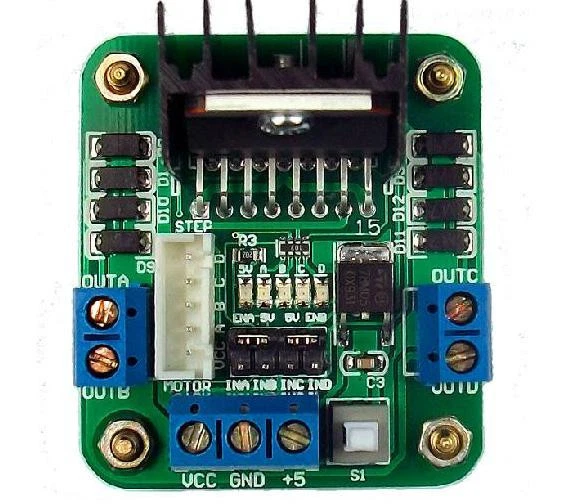 L298n Dual H Bridge Dc Stepper Motor Driver Controller Module Board For Arduino 3 78 Picclick Ca