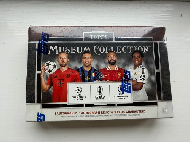 TOPPS MUSEUM COLLECTION UCC 2024-25 Hobby Box £348.40 - PicClick UK
