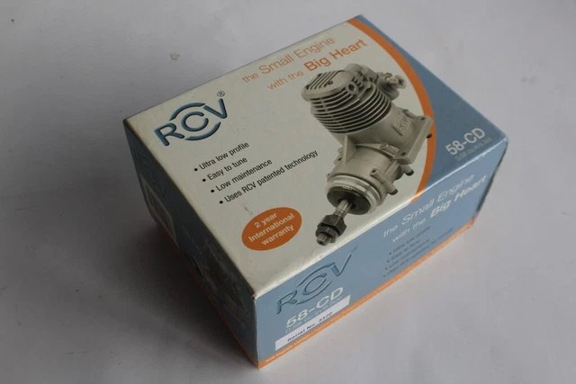 MOTEUR AVION MODÉLISME RCV 58-CD 4 temps 9.5 CC (67439) EUR 198,00 - PicClick FR
