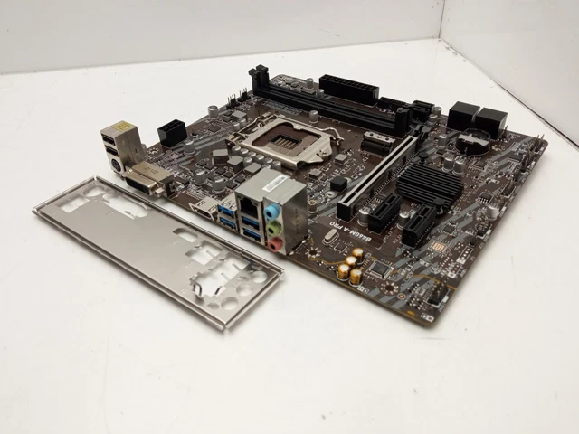 MSI B460-A PRO Socket LGA1200 DDR4 MicroATX Motherboard With I/O Shield ...