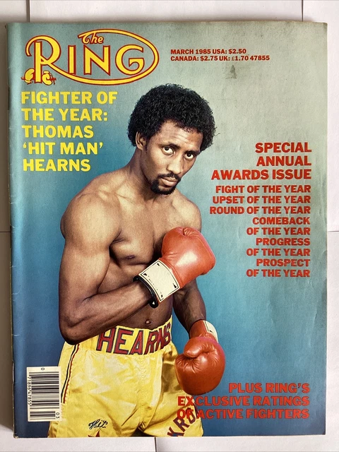 THE RING BOXING Magazine March 1985 Special Annual Awards Issue Very ...