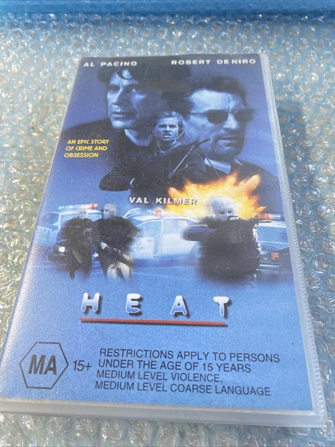 HEAT -VAL KILMER - VHS - Cleaned & Tested EUR 10,19 - PicClick FR