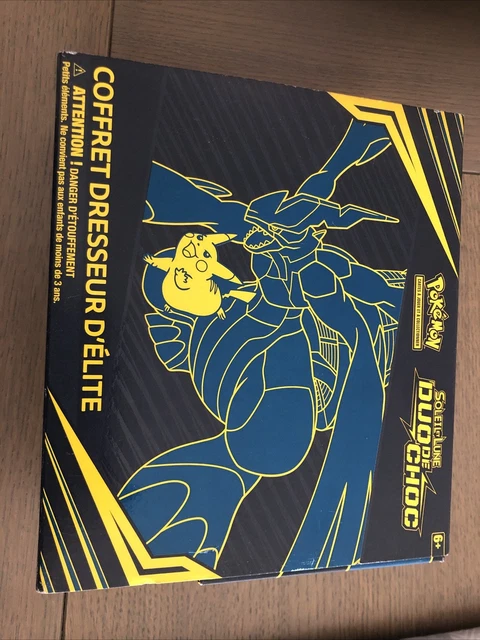 ETB POKEMON DUO De Choc SL9 Coffret Dresseur D'élite Soleil Lune SANS ...