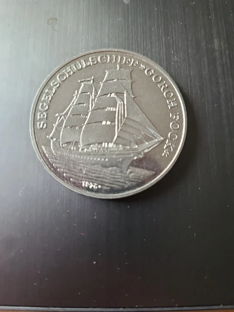 MEDAILLE SEEFAHRT IST Not, 1976 Segelschiff Gorch Fock EUR 13,50 ...