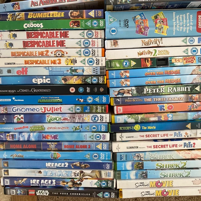 KIDS DVD'S / Animation / Family - Build Your Own DVD Bundle - Buy 3 Get ...