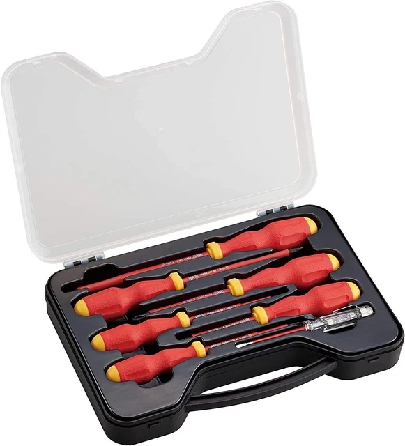 TONE ELECTRIC INSULATED Screwdriver Set IEC60900 C1000V DC1500V £94.85 ...