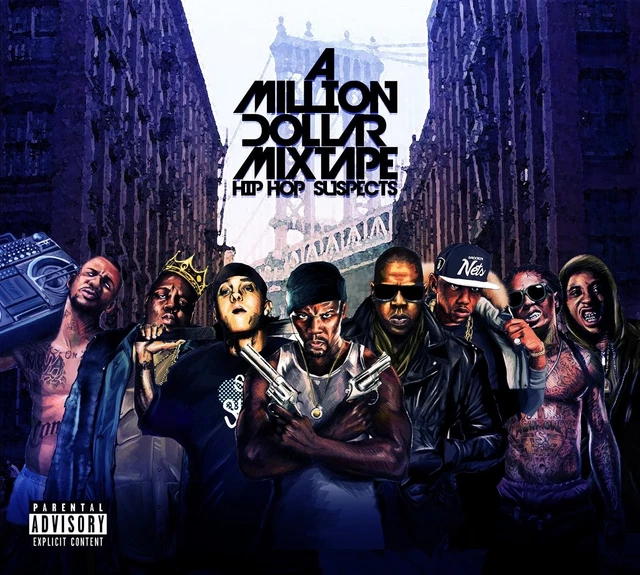 VARIOUS A MILLION Dollar Mixtape-Hip Hop Suspects (CD) EUR 30,23 ...