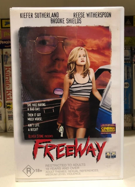 FREEWAY - KEIFER Sutherland & Reese Witherspoon - Vhs $39.95 - PicClick AU