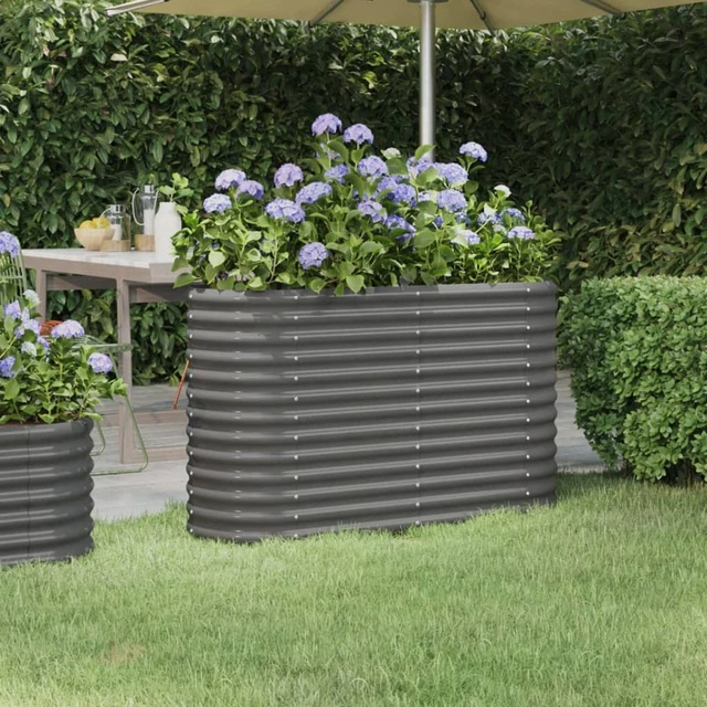YOLOLA HOCHBEET Metall Hochbeete Für Garten Pflanzkübel Hochbeet W1O0 ...