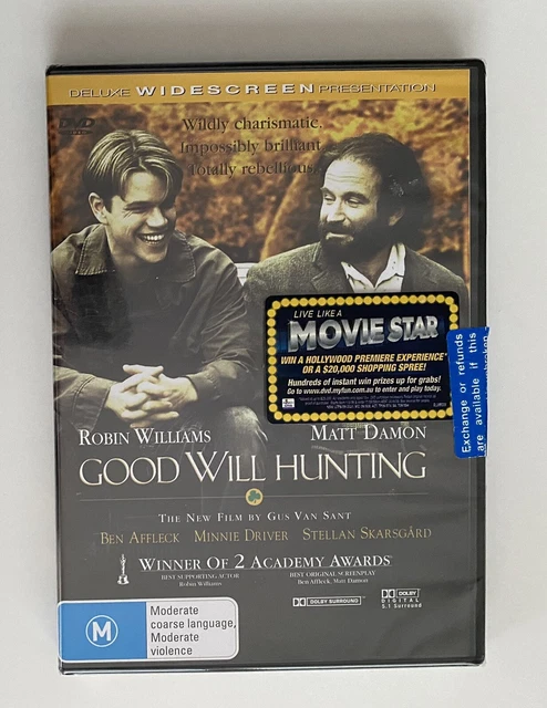 GOOD WILL HUNTING (DVD) R4 Matt Damon Ben Affleck Gus Van Sant Robin ...