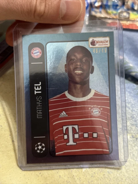 TOPPS MERLIN HERITAGE 98 Mathys Tel /49 Bayern Munich Card Munchen EUR ...