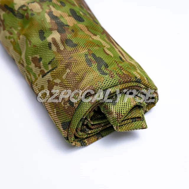 AUSTRALIAN MULTICAM SCRIM Mesh - Fabric AMCU Army Military Camouflage ...