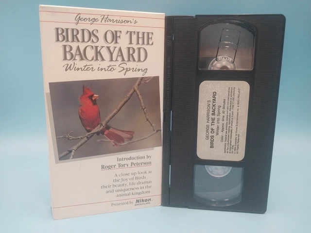 GEORGE HARRISON BIRDS of the Backyard ( VHS) Winter Into Spring 1989 £ ...