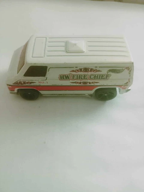 HOT WHEELS FIRE Chief Van Made In Maylasia 1974, In Very Good Cond ...