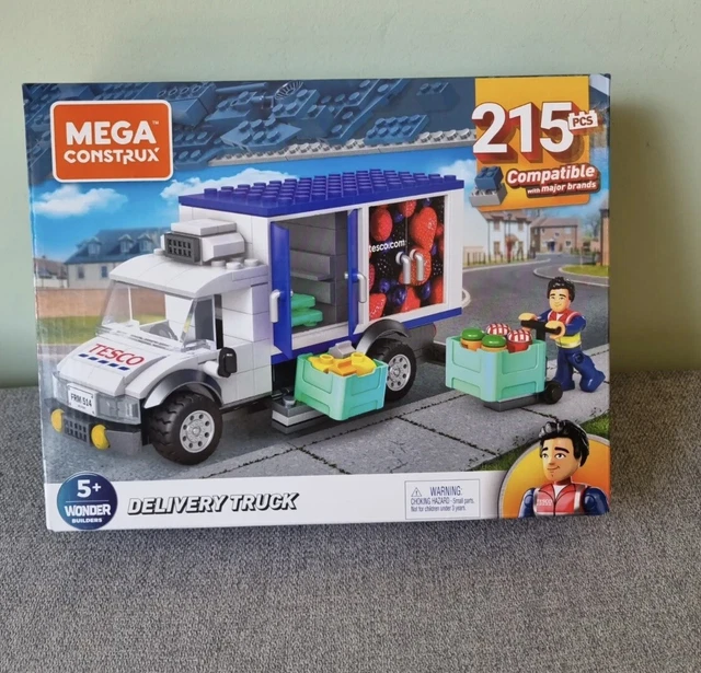 MEGA CONSTRUX TESCO Delivery Truck 215 Pieces Brand New Compatible £14. ...