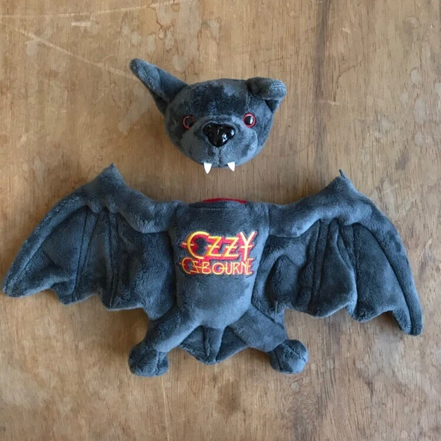 OZZY OSBOURNE PLUSH Bat Toy Removable Head Official NEW Sealed £48.99 ...
