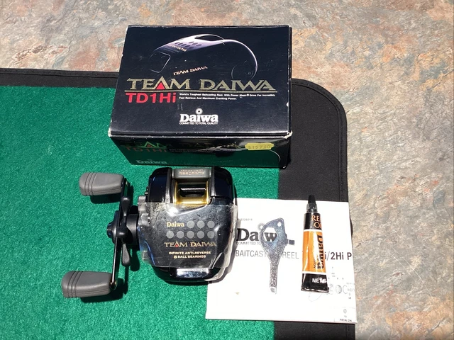 TEAM DIAWA TD1HI Bait Caster Baitcasting Fishing Reel (New) £169.15 ...