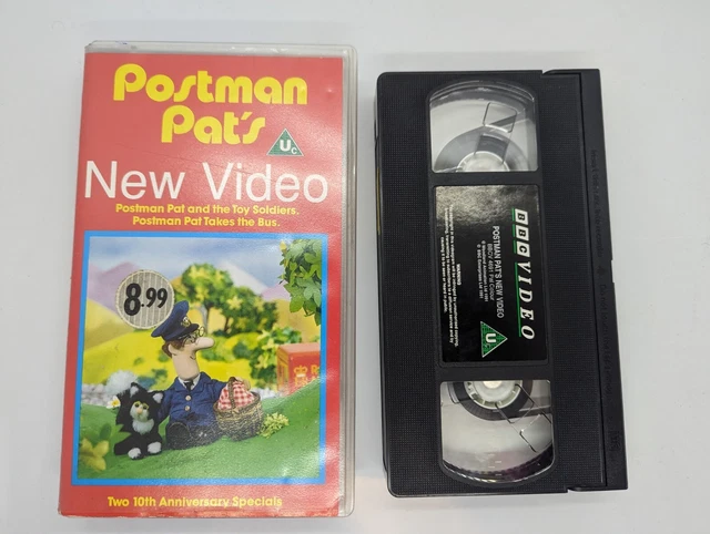 POSTMAN PAT'S &NEW Video" BBC VHS Classic Children's Vintage Retro £6. ...