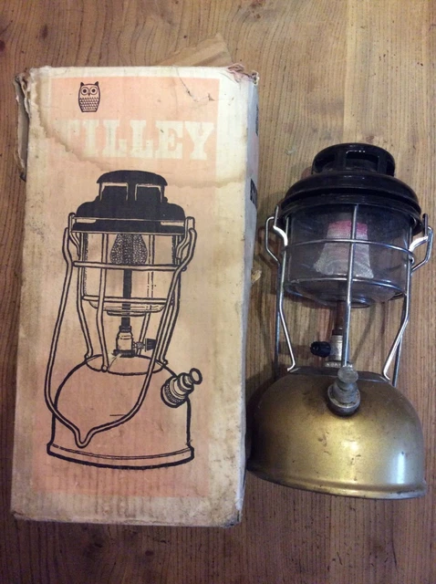 TILLEY STORMLIGHT X246B Gold Vintage Lamp / Lantern Original Box / £42.32 - PicClick UK