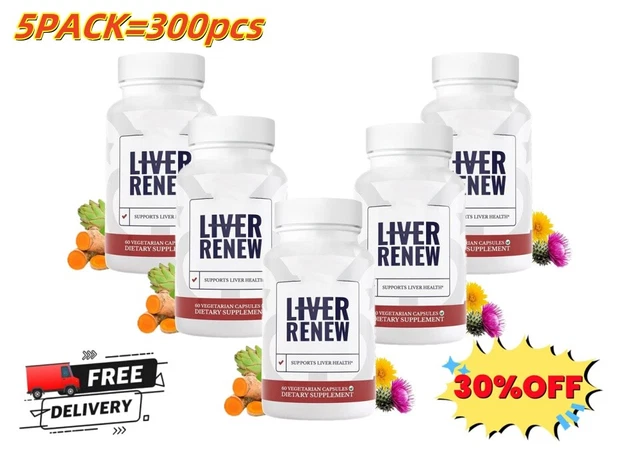 1-5PACK LIVERRENEW SUPPLEMENTS to Support Liver Health - Improve Liver ...